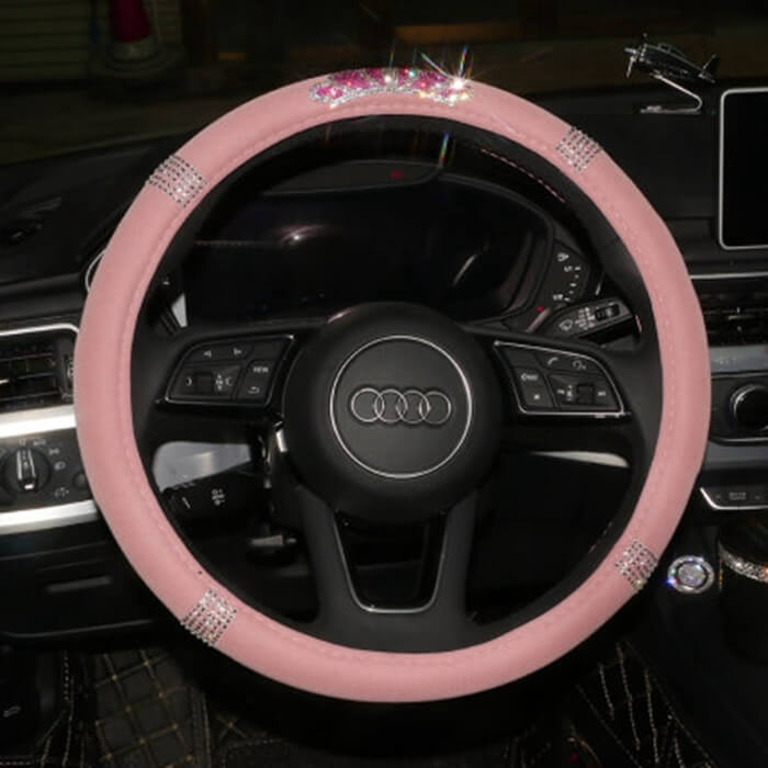 Bling Rhinestone Car Wheel Covers for Women Ladies | HalloBest
