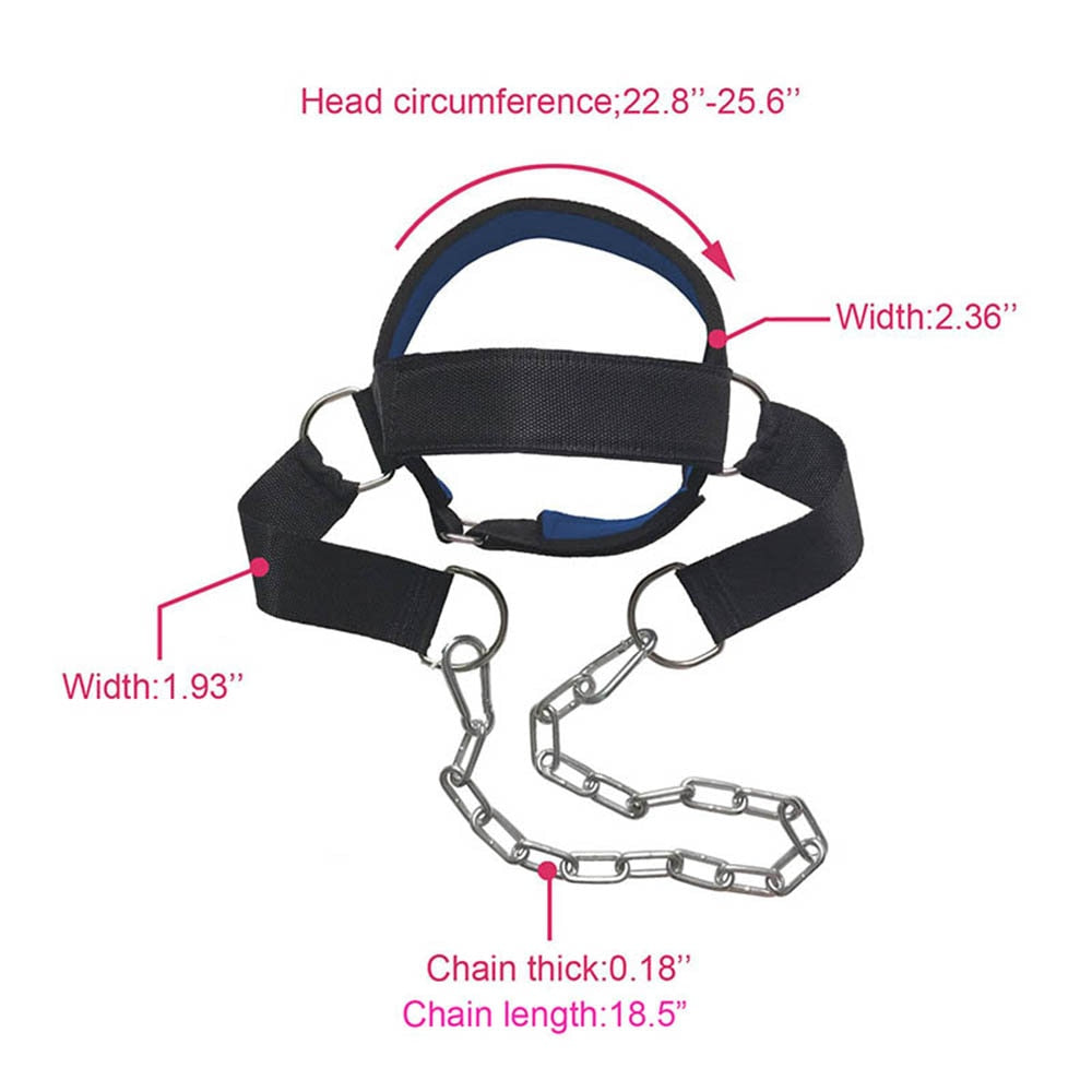 Head Neck Training Head Harness Body Strengh Exercise Strap | HalloBest