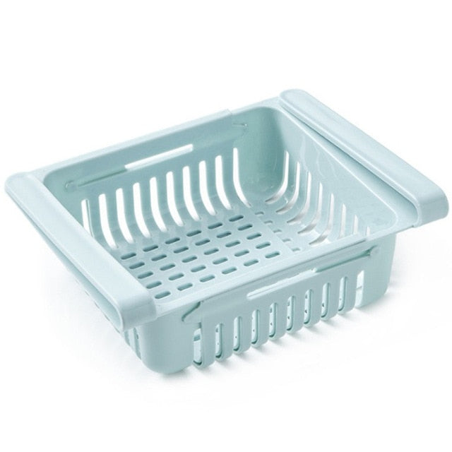 Refrigerator Plastic Storage Rack With Layer Partition – HalloBest