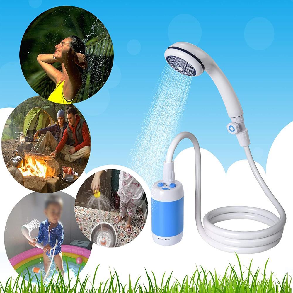 Handheld Portable Electric Shower Outdoor Camping Shower – HalloBest