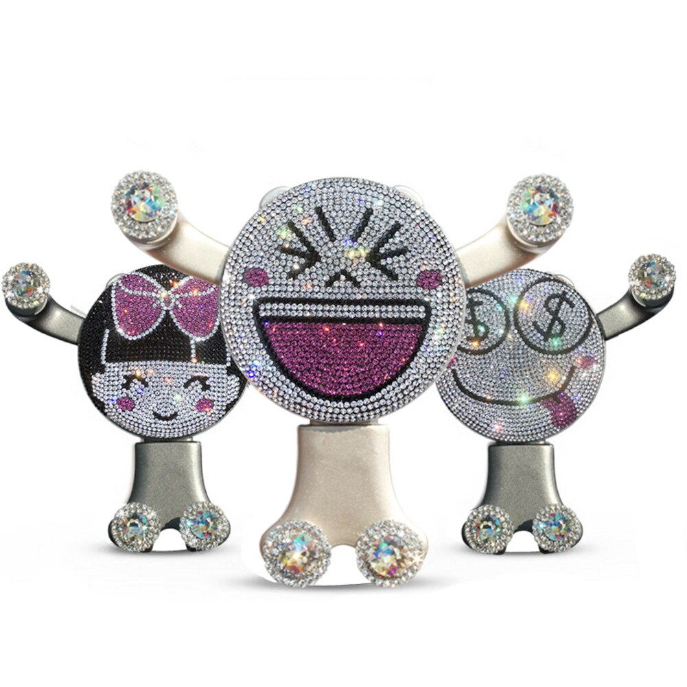 Super Cute Crystal Car Mobile Phone Mount Holder | HalloBest