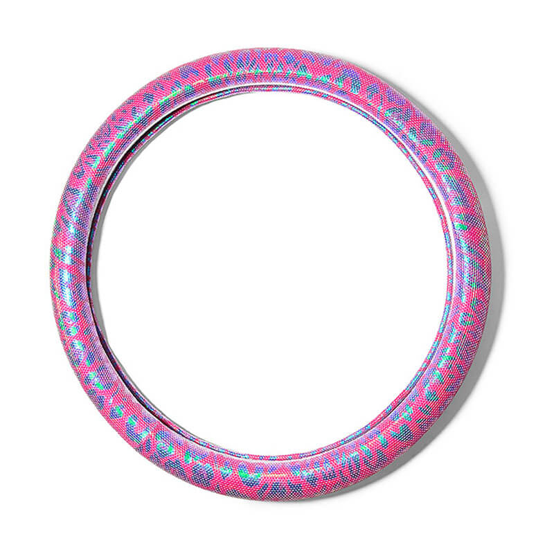 Colorful Brindled Fashion Steering Wheel Cover For Ladies | HalloBest